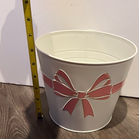 Accents | Viral Tiktok Pink Bow Bucketpail New | Poshmark